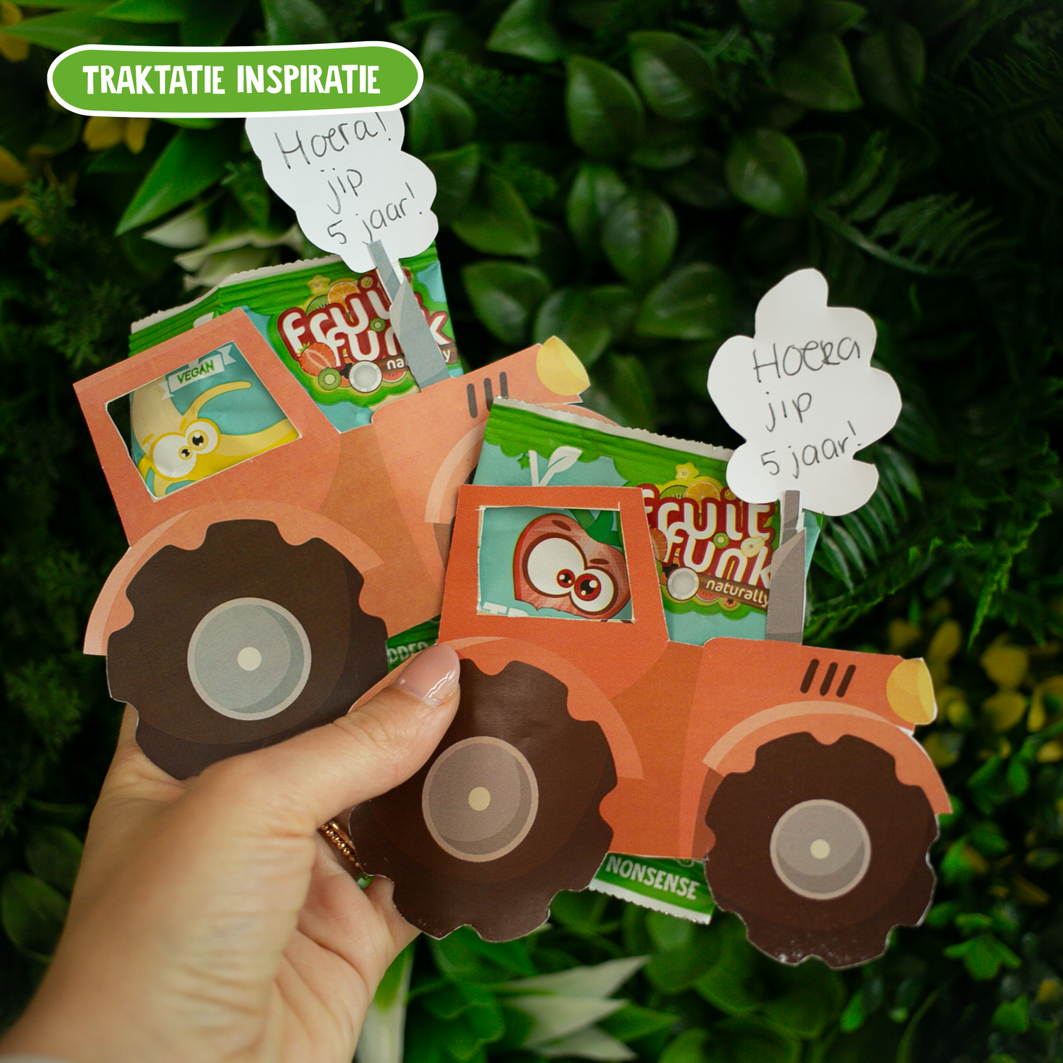 Treat inspiration - tractor – Fruitfunk
