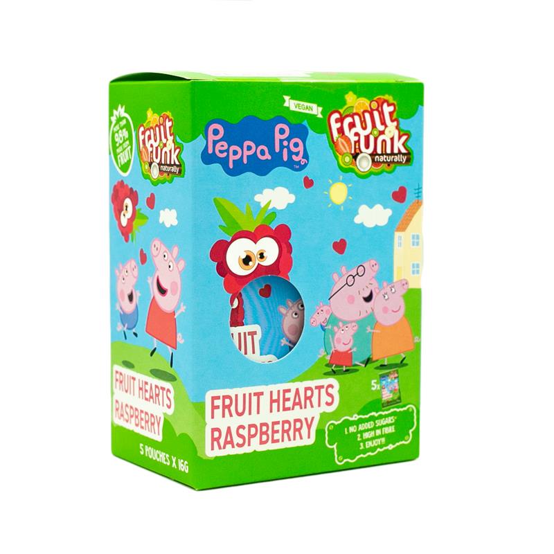 Peppa Pig Fruit Hearts 5-pack raspberry – Fruitfunk