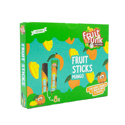 Fruitsticks 8-pack mango – Fruitfunk